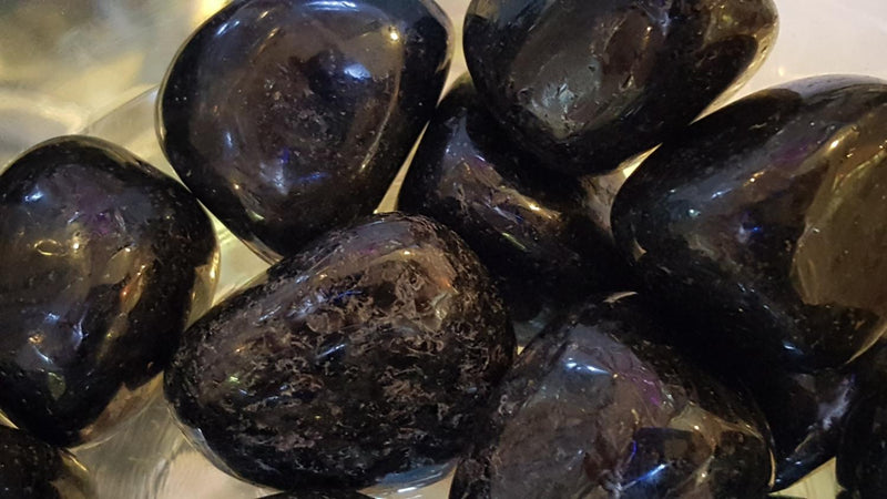 Nuummite - Tumbled