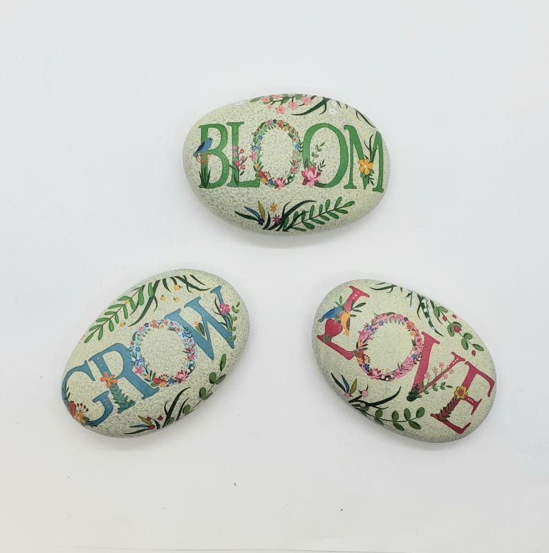 Stone, "Bloom" "Grow" & "Love" - ForHeavenSake