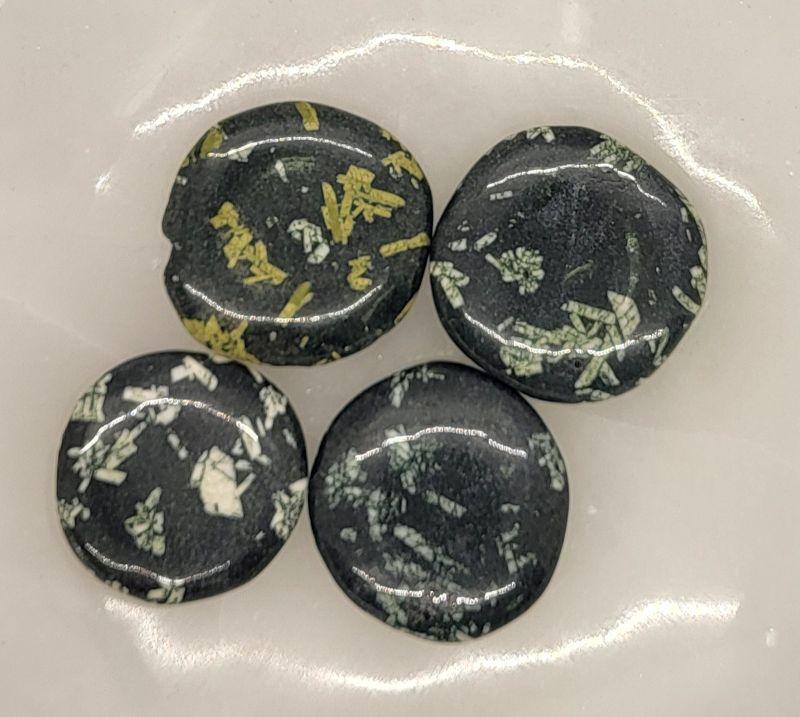 Flat, Chinese Writing Stone - Polished - ForHeavenSake