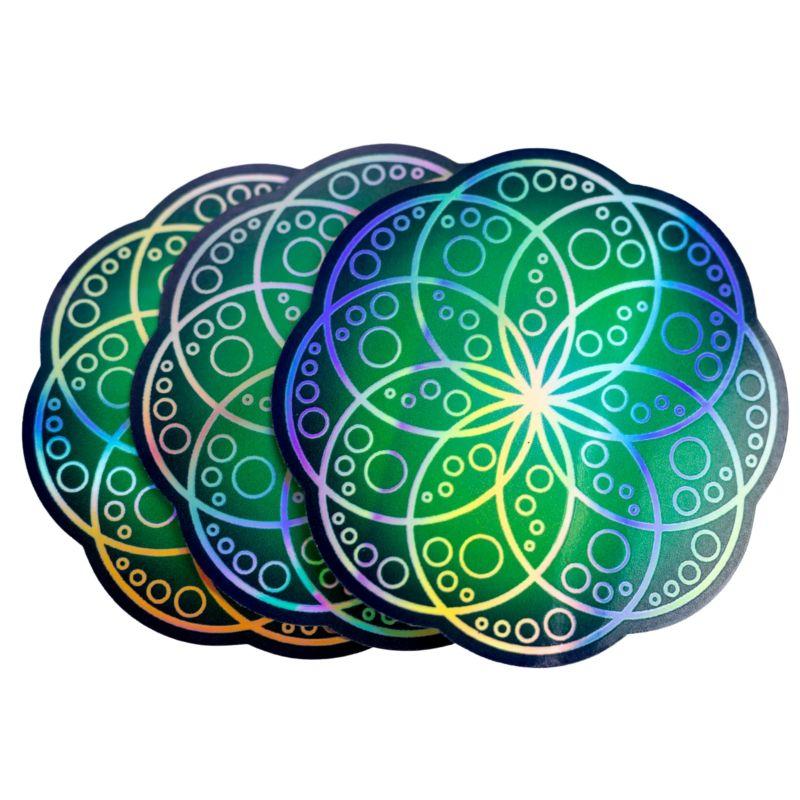 Sticker, Sea of Life Grid - ForHeavenSake