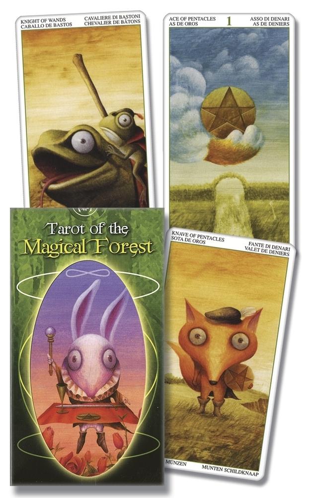 Tarot of the Magical Forest Deck (English and Spanish) - ForHeavenSake